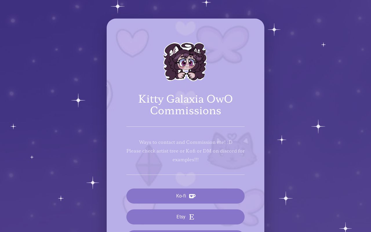Kitty Galaxia OwO Commissions